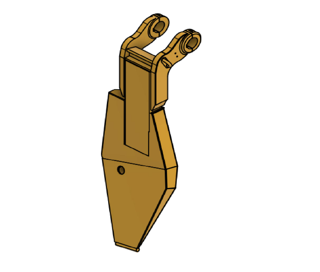 Flipper Reinforced Angled | fits Bromma - Inno Dock Support