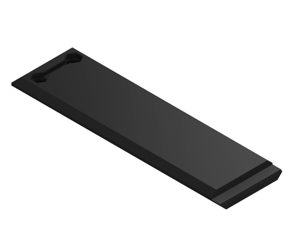 Sliding Plate | 430 x 125 x 25 mm | fits RAM - Inno Dock Support
